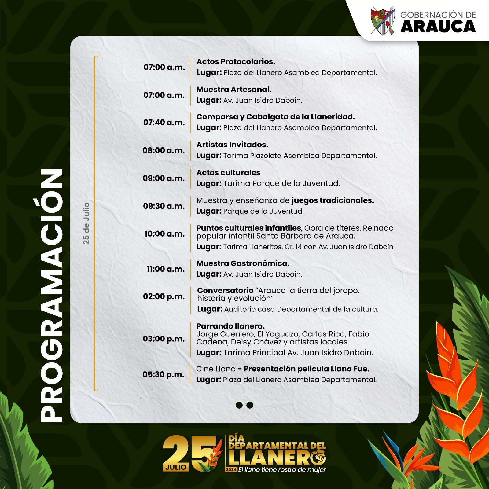 Arauca celebra el Día del Llanero | La Voz del Cinaruco