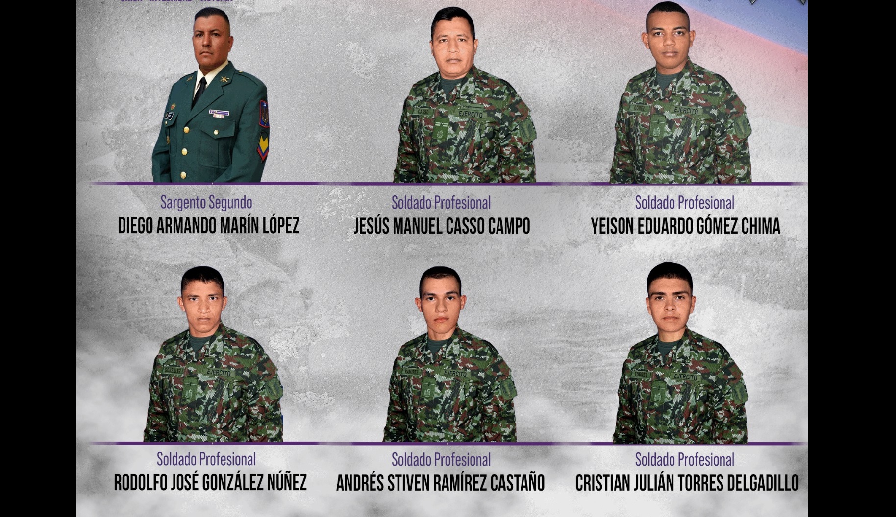 6 soldados muertos y 4 heridos tras ataque del el Estado Mayor Central ...