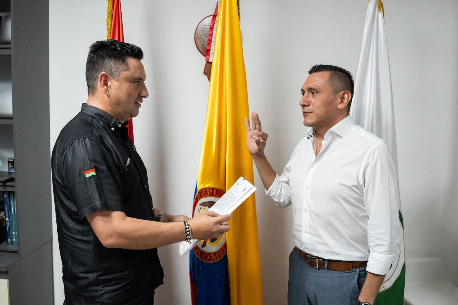 Omar Santiago Díaz Riay asumió como secretario de Gobierno y Seguridad ...